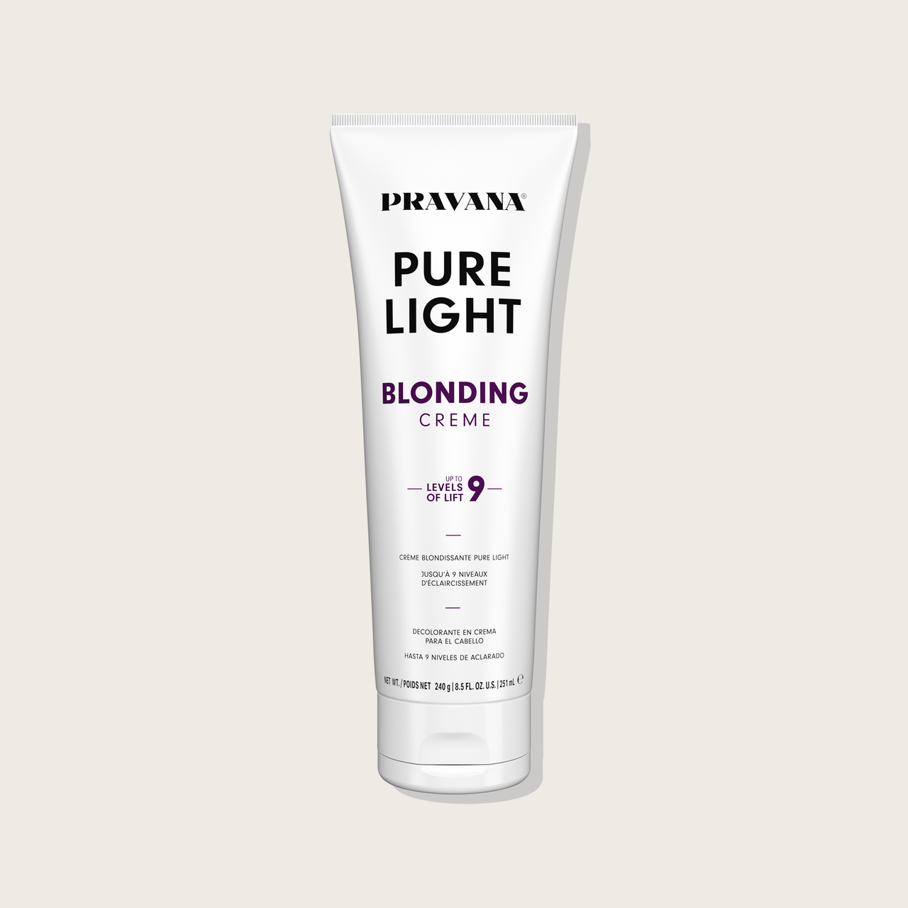 Pravana Pure Light Blonding Creme 240 g - 9 Levels – Canada Beauty Supply